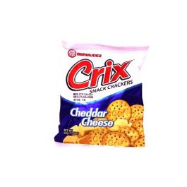 BERMUDEZ CRIX SNACK MINI CHEDDAR CHEESE 60G