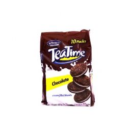 WIBISCO TEATIME CHOCOLATE BISCUIT 10X1.41OZ