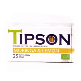 TIPSON MORINGA & LEMON TEA 25ct