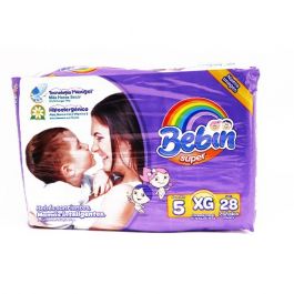 BEBIN DIAPERS XL # 5 28'S